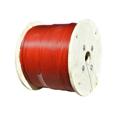 China 7x7 Stainless Steel Wire Rope Cable 2mm 3mm Flexible Steel Wire Rope Galvanized for sale