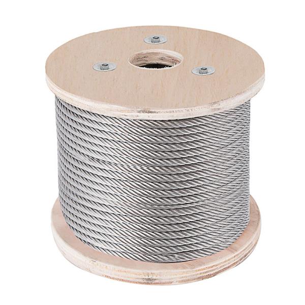 Quality 1x19 Steel Wire Rope , Galvanised Wire Rope 2mm 1.5mm 1.8mm Inner Wire Steel Core Brake Cable for sale