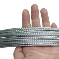 China Flexible Galvanized Steel Wire Rope for sale