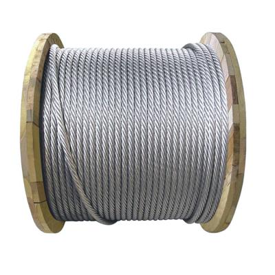 China 8-20mm Galvanized Steel Wire Rope , 6x36WS Wire Rope For Tower Cranes for sale