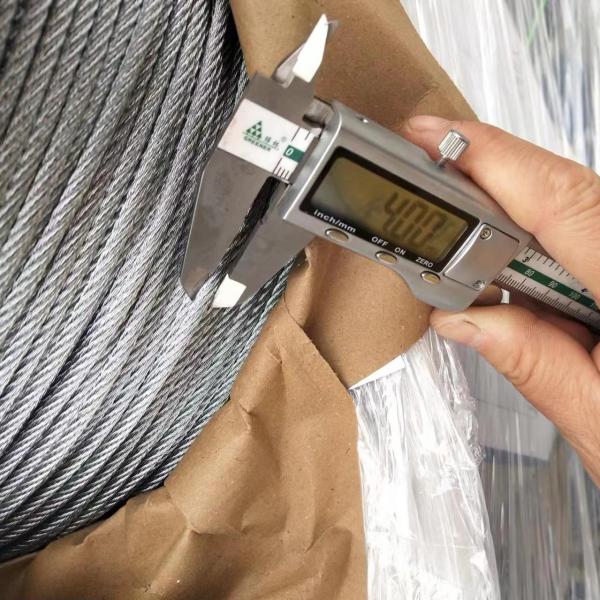 Quality 7x7 Galvanized Steel Wire Rope for sale