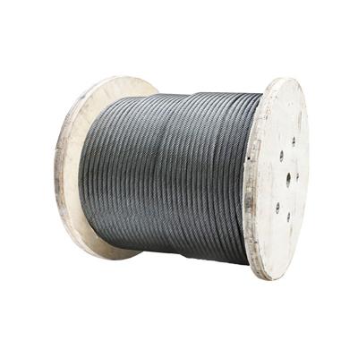 China Elevator Wire Rope 8x19S Wear Resistant 6-22mm Steel Wire Rope Lightweight for sale