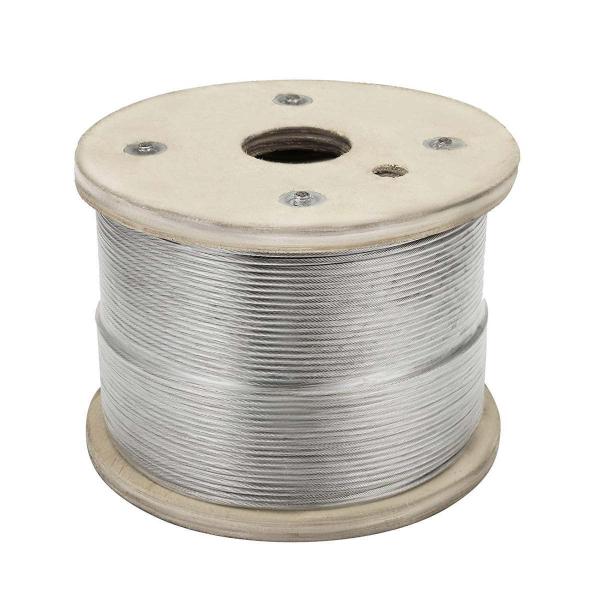 Quality 19x7 Galvanized Steel Wire Rope 4.0mm-18.0mm Anti Rotation Tensile Strength Steel Cable for sale