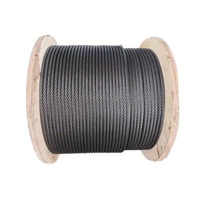 China 8mm 10mm 13mm Elevator Steel Wire Rope 8x19S+FC For Elevator Accessories Host for sale