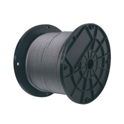 China 19x7 Non Rotating Steel Wire Rope 4mm-10mm Lifting Winch Tower Crane Wire Rope for sale