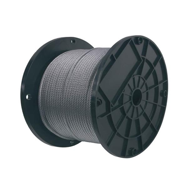 Quality 19x7 Non Rotating Steel Wire Rope 4mm-10mm Lifting Winch Tower Crane Wire Rope for sale