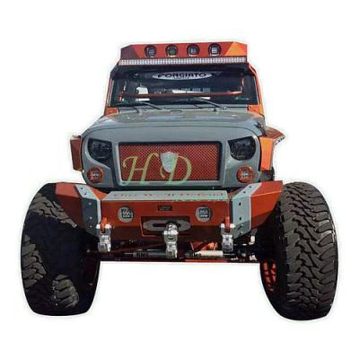 China Black Front Matte Grill Mesh Grille Avenger Spartan Fits Jeep Wrangler Sahara JK for sale