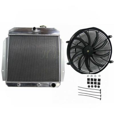 Cina Un radiatore di alluminio pieno di 3 file per un camion di 55 56 57 58 59 Chevy Apache in vendita