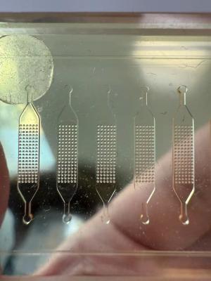 Китай Pdms Chip2 Um 5um Стандартные микрофлюидные чипы Zegota Design Услуги 3D-печати 3D-принтер для лаборатории продается