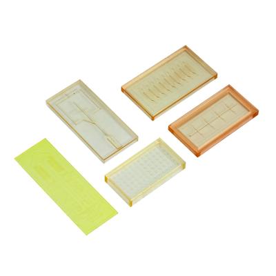 Китай Pdms Chip2 Um 5um Стандартные микрофлюидные чипы Zegota Design Услуги 3D-печати 3D-принтер для лаборатории продается
