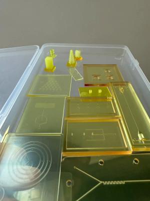 China Zegota Design Solution 3D Printing Services/3D Printer 2um 5um Standard Microfuidic Chips for Life Science for sale