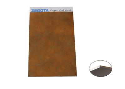 China Hot Rolled 3- Layer Copper Clad Steel Sheet Copper Plated Steel Sheet Copper Alloy Sheet for sale