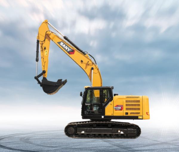 Quality Hydraulic Crawler Excavator High Work Efficiency 23 Ton SY235H-SA Cummins Engine for sale