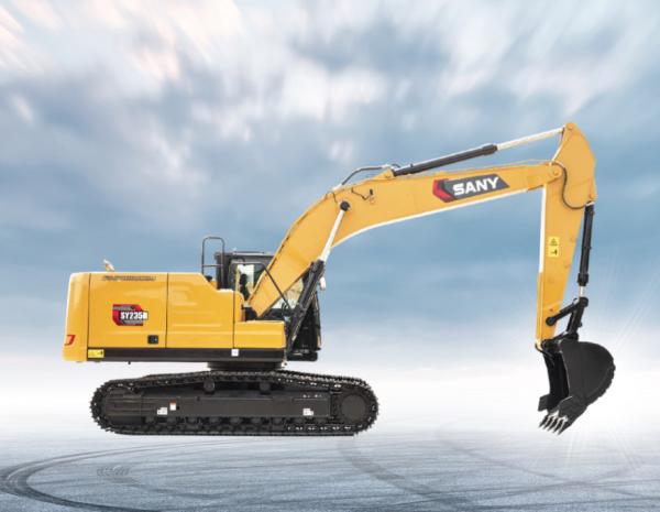 Quality Hydraulic Crawler Excavator High Work Efficiency 23 Ton SY235H-SA Cummins Engine for sale