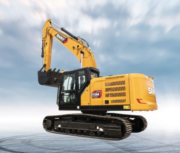 Quality Hydraulic Crawler Excavator High Work Efficiency 23 Ton SY235H-SA Cummins Engine for sale