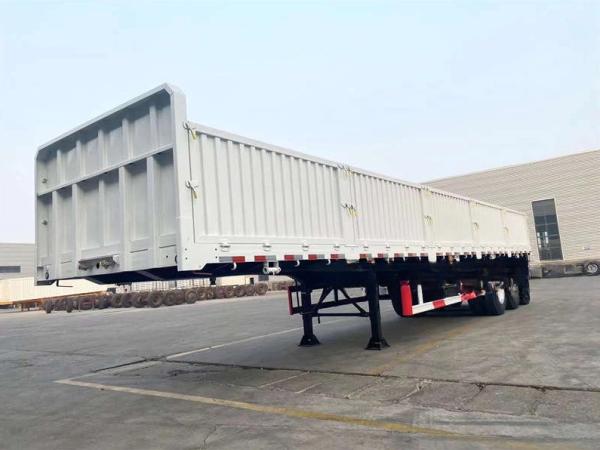 Quality 40FT Dropside Trailer ISO 20ft Container Or 40ft Container Or Bulk Cargo for sale