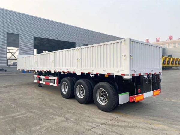Quality 40FT Dropside Trailer ISO 20ft Container Or 40ft Container Or Bulk Cargo for sale