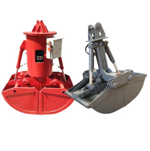 Quality Shell Bucket And Grab Excavator High-Strength Manganese Steel Rotate For Sand for sale