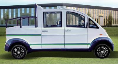 중국 5인승 전기 순찰 픽업 트럭, 72V Depu 3.5KW AC 모터, 155/70R12 타이어 및 200mm 지상고 판매용