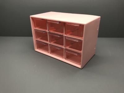 China Glanzende kunststofbewerking vormvormingsmodus Plastic injectievorm voor OEM Custom pp kast Te koop