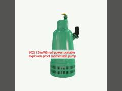 BQS 7.5kw Малый подводный насос для грязной воды Подводный насос для взрыва