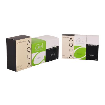 China De Verpakkingsdoos van het gepaste kleur Elegante Parfum met het Zilveren Folie Stempelen Te koop