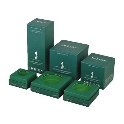 Cina L'imballaggio di colore verde profuma la scatola Eco 7x7x10cm riciclabili amichevoli in vendita