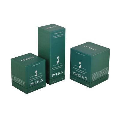 Cina L'imballaggio di colore verde profuma la scatola Eco 7x7x10cm riciclabili amichevoli in vendita