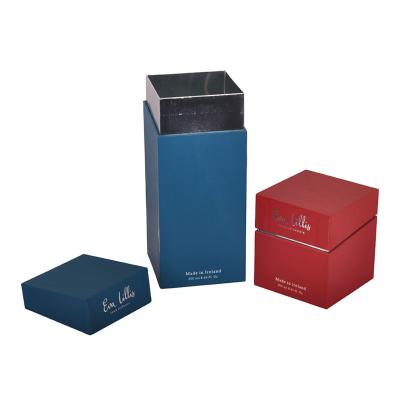 Cina La bottiglia di profumo rossa blu inscatola la stagnola calda Stampping del cartone di 2mm in vendita