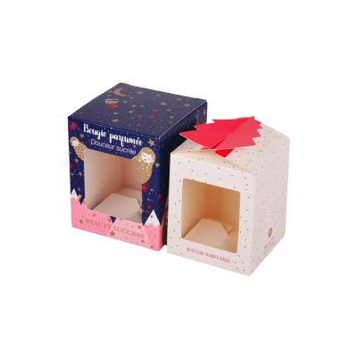 Cina 350G Art Paper Candle Packaging Box 1mm con Matte Lamination in vendita