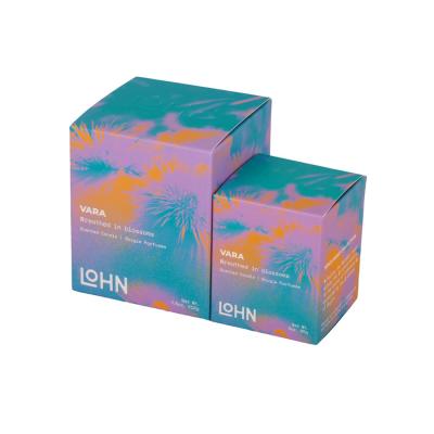 China Durables grabados en relieve miran al trasluz el material de papel revestido reciclable de empaquetado de la caja en venta