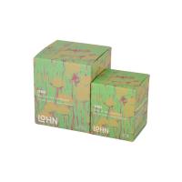 China Durable Recyclable Custom Printed Candle Boxes Square 6×6×6cm Size for sale