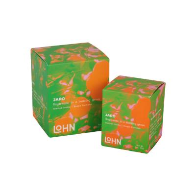 Cina Il contenitore di imballaggio della candela di verde di rettangolo con schiuma inserisce la dimensione di 15 x di 15 x di 5cm in vendita