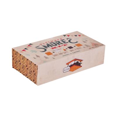 China CMYK Colorful Custom Printed Cake Boxes 300g Paper Material Foldable for sale