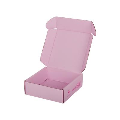 Cina Colore di carta cosmetico dei contenitori di imballaggio di rosa CMYK con il logo di timbratura caldo in vendita