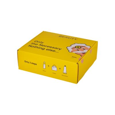 China Cor feita sob encomenda da impressão deslocada CMYK de Logo Packaging Paper Box With à venda