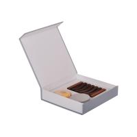 China Magnetic Foldable Paper Box Packaging Soap Gift Set With Insert for sale