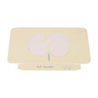 China Yellow Foldable Paper Packing Boxes With Transparent Window for sale