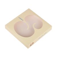 China Yellow Foldable Paper Packing Boxes With Transparent Window for sale