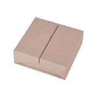 China Small Double Door Chocolate Paper Boxes Packaging With Plastic Insert for sale