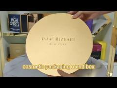 Cosmetic Cardboard Round Packaging Box