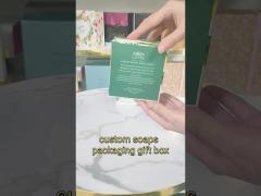White Foldable Magnetic Flip Cover Rigid Paper Gift Box Packaging Candle