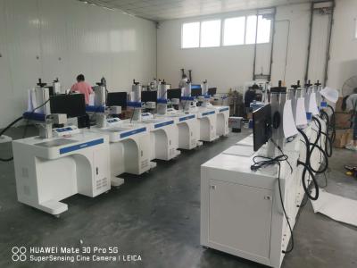 Cina Macchine di segno del laser del metallo 30W 60khz, macchina della marcatura del laser per plastica in vendita