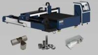 China CNC Fiber Laser Cutting Machine 2000mm Closed Loop for Sheet and Tube Cutting for sale