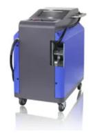 China Hand Push Single Phase 100W Laser Rust Remover Cleaning Machine 220V for sale