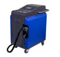 China Hand Push Single Phase 100W Laser Rust Remover Cleaning Machine 220V for sale