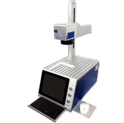 Cina desktop portatile della macchina 1064nm 10000mm/S del laser della fibra di 20W 30W in vendita