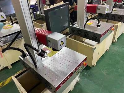 Cina La marcatura del laser di Maxphotonics Raycus lavora la carta a macchina 20W di Ezcad con il sistema informatico in vendita