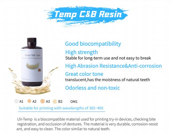 Quality Temp C&B Resin for sale