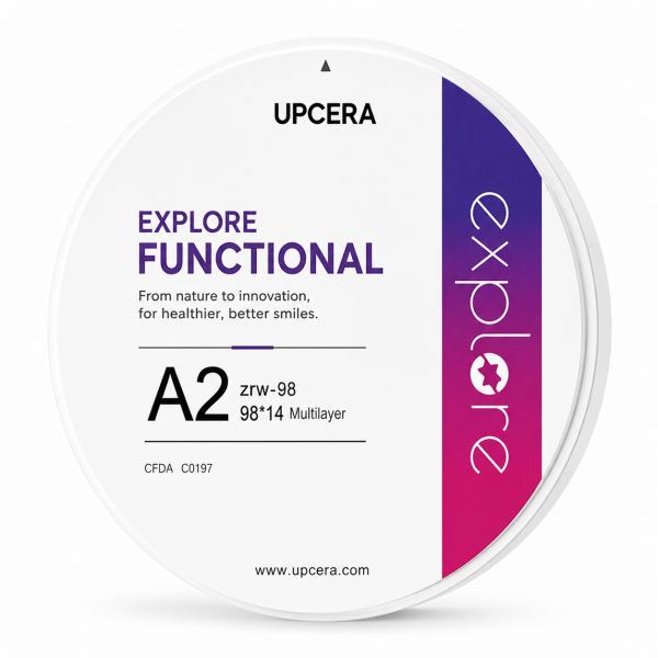 Quality Phantom Functional Zirconia Disc Balanced Strength & Esthetics For Posterior Crown & Implant Restoration for sale